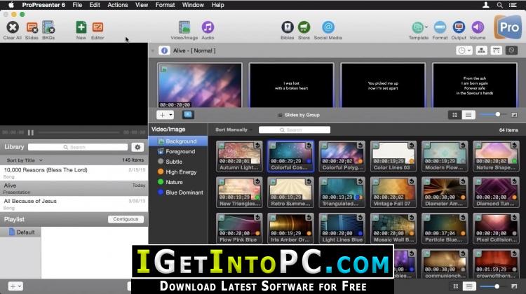 ProPresenter 6 Free Download Windows And MacOS