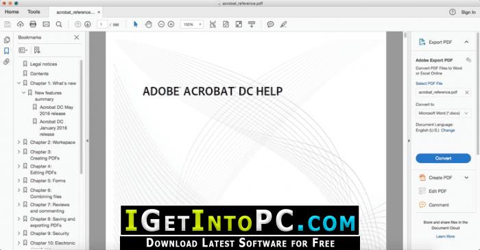 Adobe Acrobat Reader DC 2019 Free Download